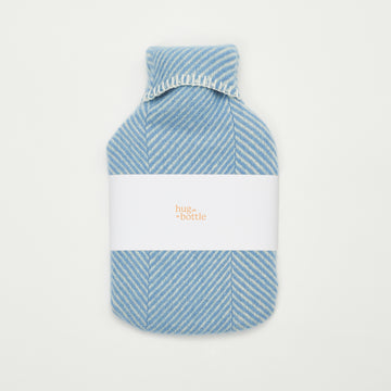Hug in a Bottle - Wool Hot Water Bottle, Dusk Blue – Atlantic Blankets