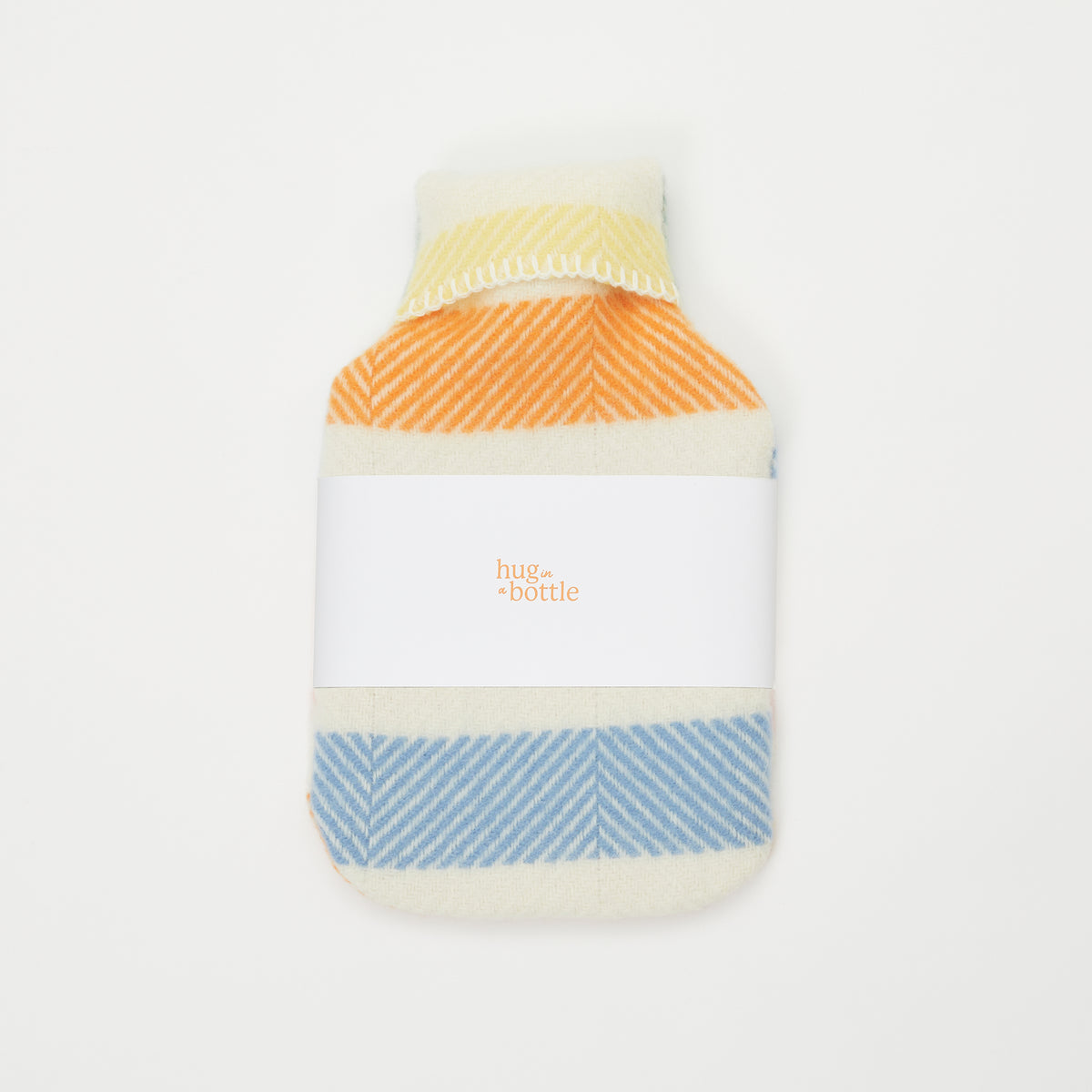 Hug in a Bottle - Wool Hot Water Bottle, Candy Stripe – Atlantic Blankets