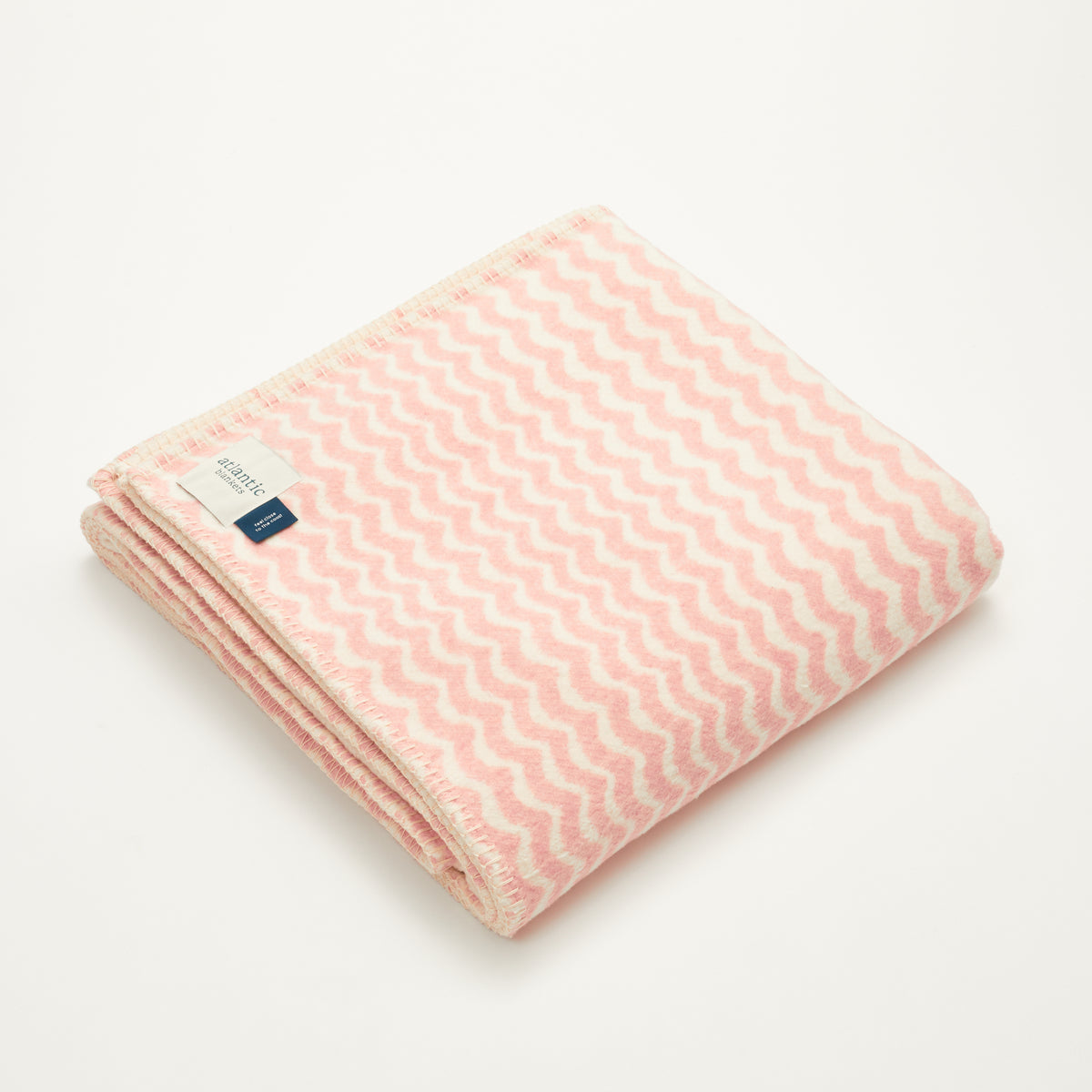 Recycled Cotton Blanket | Pink Swell | Atlantic Blankets