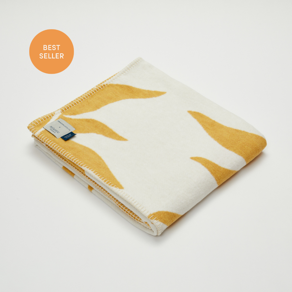 Recycled Cotton Blanket | Wanderlust | Atlantic Blankets